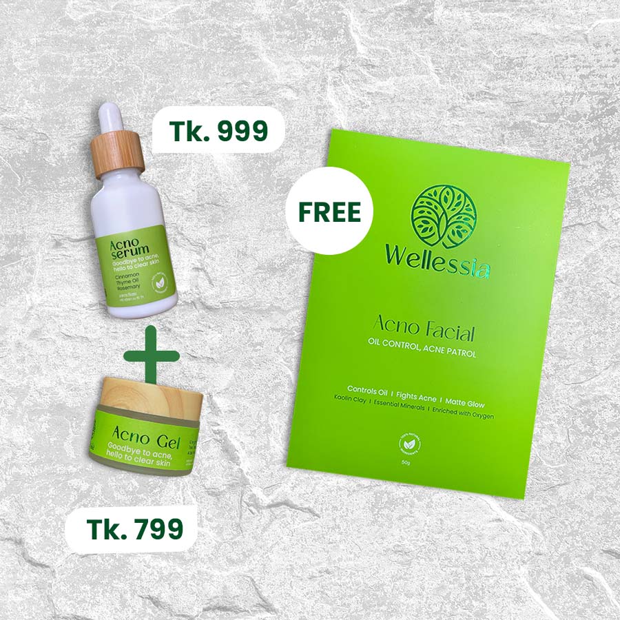 Free Acno Facial with Serum & Gel – Wellessia
